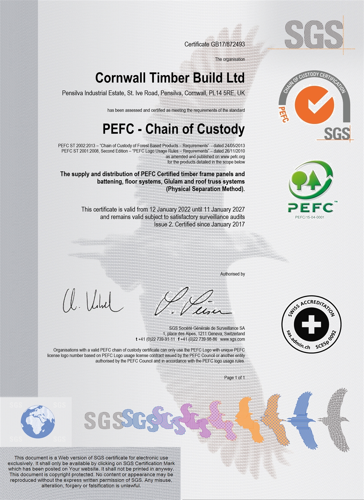 Sustainability : Cornwall Timber Build